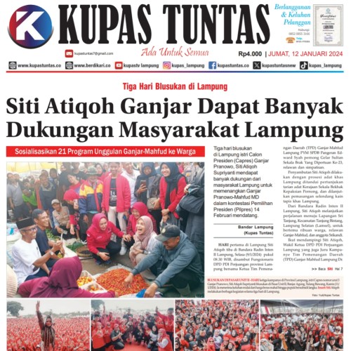 Kupas Tuntas - Surat Kabar Harian Kupas Tuntas Edisi Jumat, 12 Januari 2024